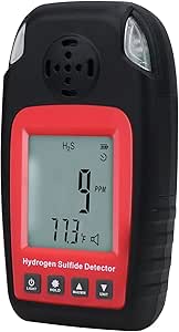 Hydrogen Sulfide Detector Gas Detectors & Alarms Electrochemical H2S ...