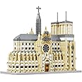 Amazon.com: GOTIMON Micro Mini Notre Dame Cathedral Building Block Set, Famous Architecture ...