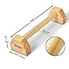 Yes4All 20 inches Wooden Push Up Stand, Parallel Bars, Parallettes with ...