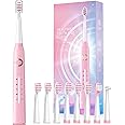 Amazon.com: TEETHEORY Electric Toothbrush for Adults with 8 𝐁𝐫𝐮𝐬𝐡 𝐇𝐞𝐚𝐝𝐬, Sonic Electric ...