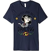 Amazon.com: Disney Pixar The Incredibles Edna Look Back Dahling Logo T ...