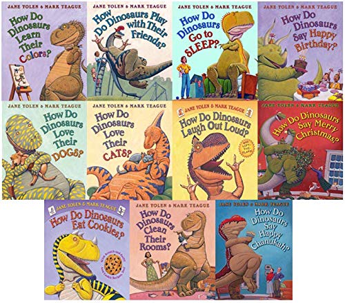How Do Dinosaurs Board Book Set: Jane Yolen, Mark Teague: Books: Amazon.com