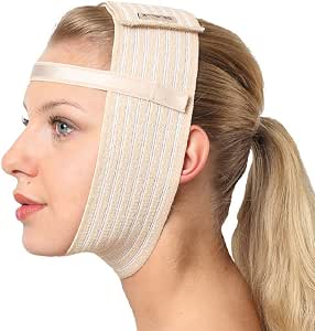 Amazon.com: Post Surgical Chin Strap Bandage for Women - Neck and Chin ...