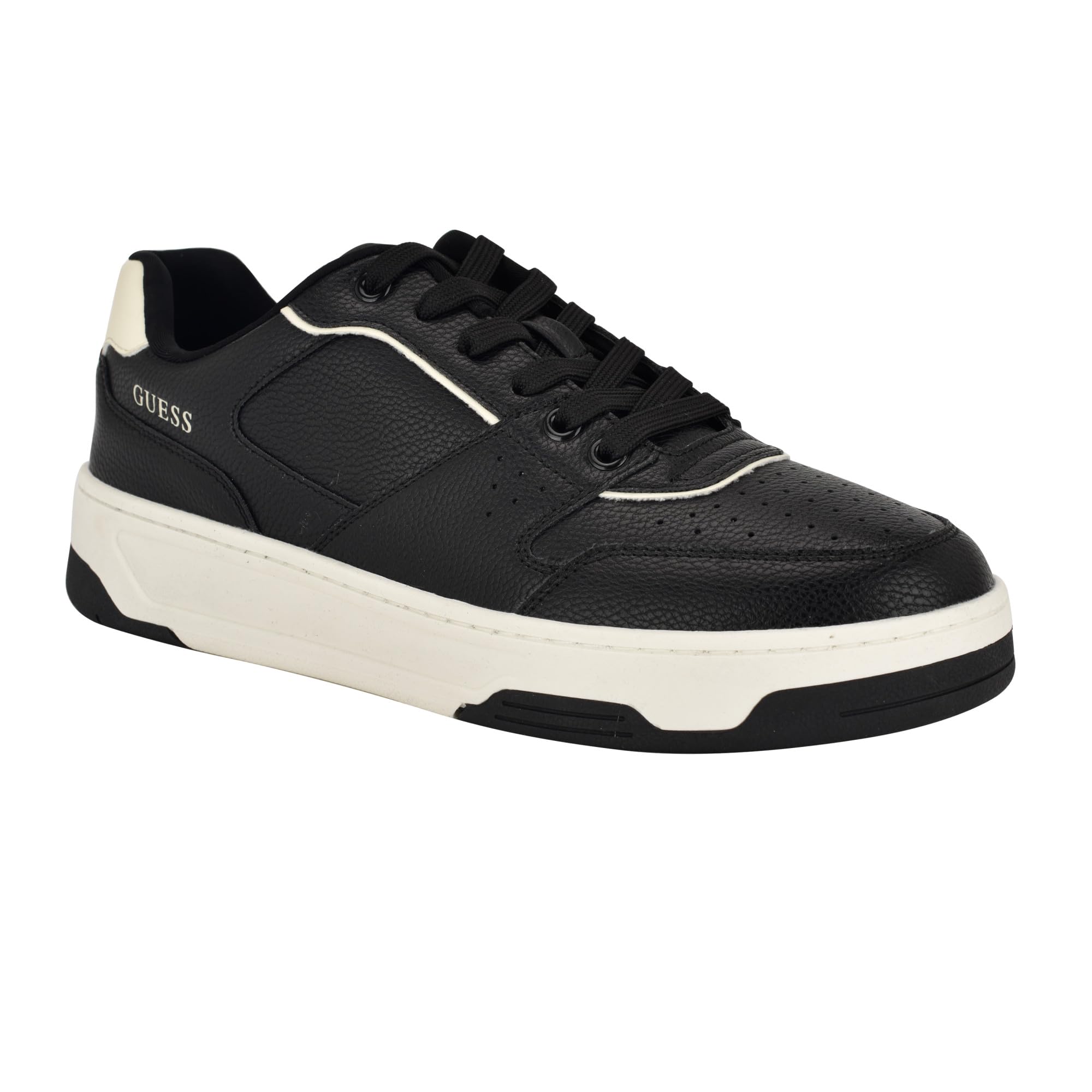 Guess Men's JERIL Sneaker, Black/Ivory 001, 11 for sale | Denton, TX ...