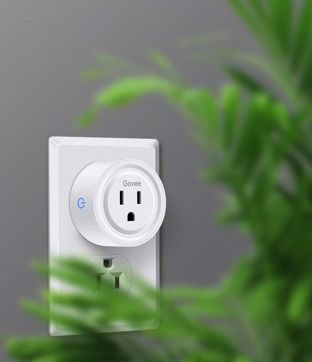 Outlet Switches Smart Wireless Socket with Timer Function White Govee ...