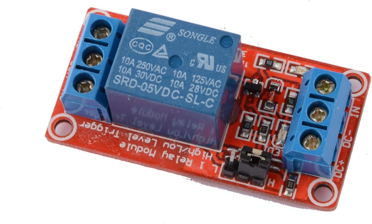 YOUMILE 5 Pack 5V One 1 Channel Relay Module Board Shield with ...