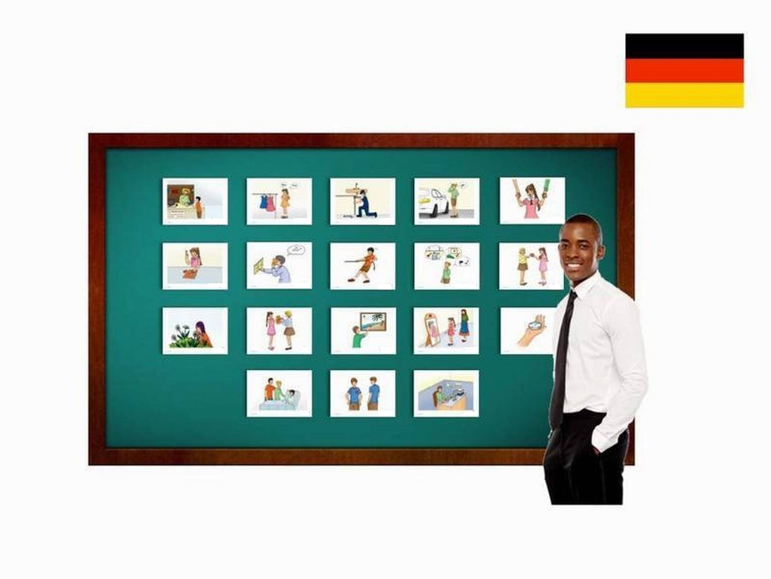 German Verbs Flash Cards at Dorathy Quinones blog