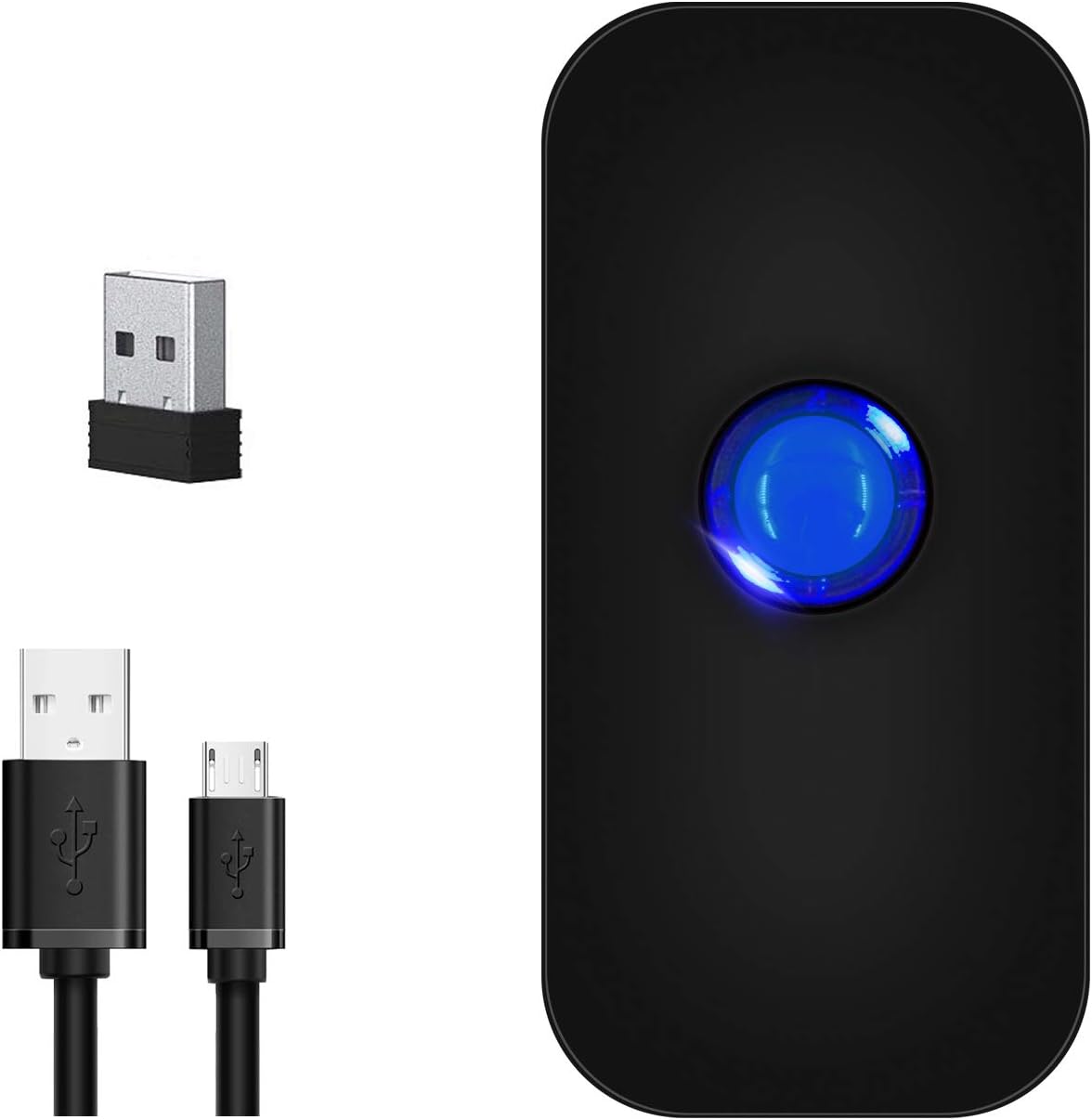 CCD Bluetooth Barcode Scanner,Symcode 1D Portable Mini Handheld ...