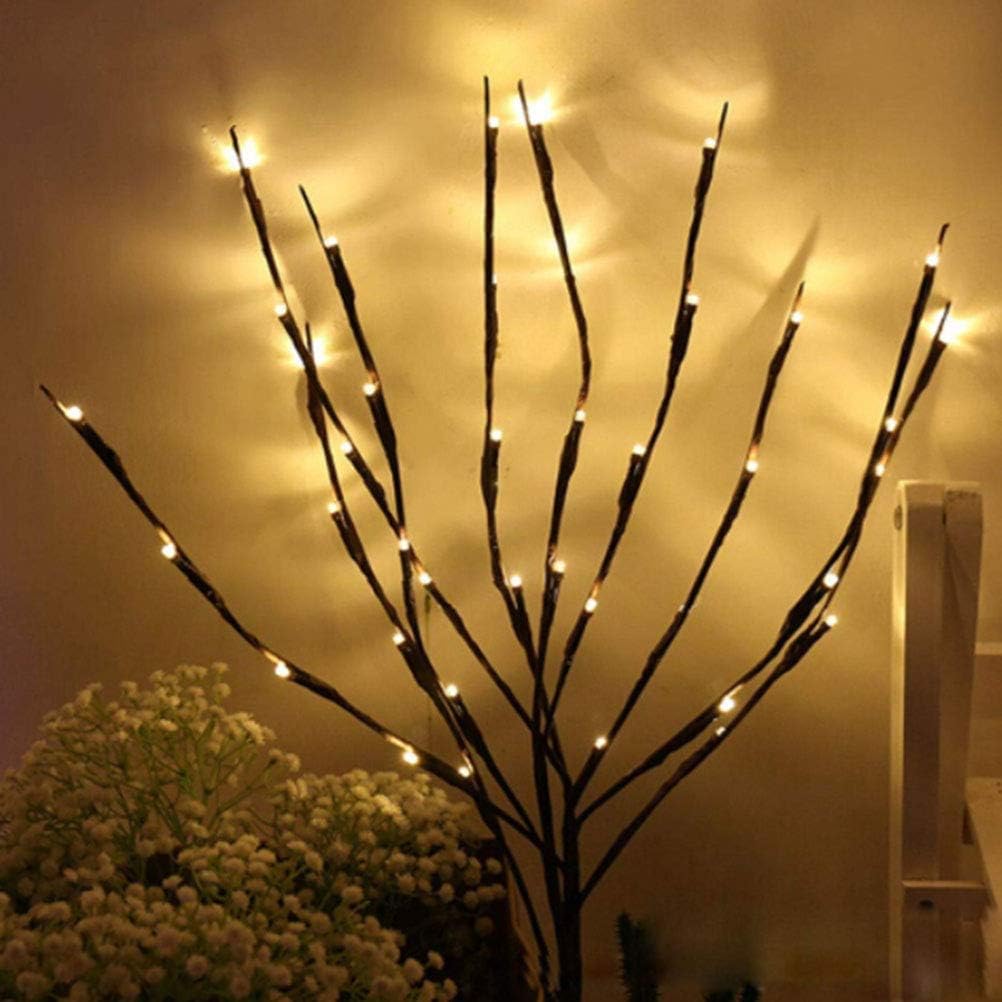 Goefly LED Branch Lamp, 20 LEDs Lights Branches Battery Operated ...
