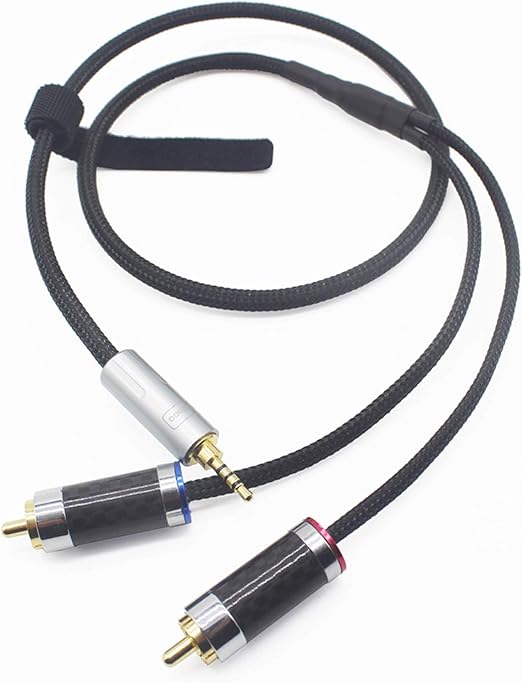 Amazon.com: 2.5mm Balanced to RCA Balanced Headphone Audio Headphone ...