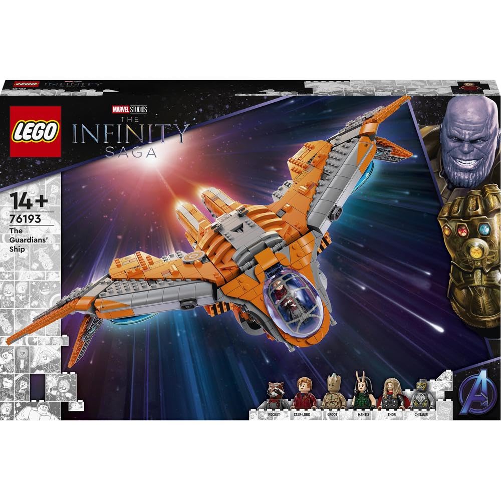 Mua LEGO 76193 Marvel The Guardians’ Ship Large Building Set, Avengers ...