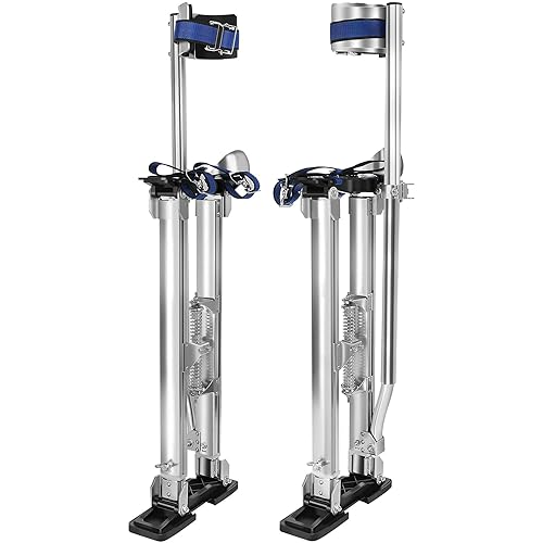 Olenyer 24" - 40" Drywall Stilts for Adults Height Adjustable Aluminum ...