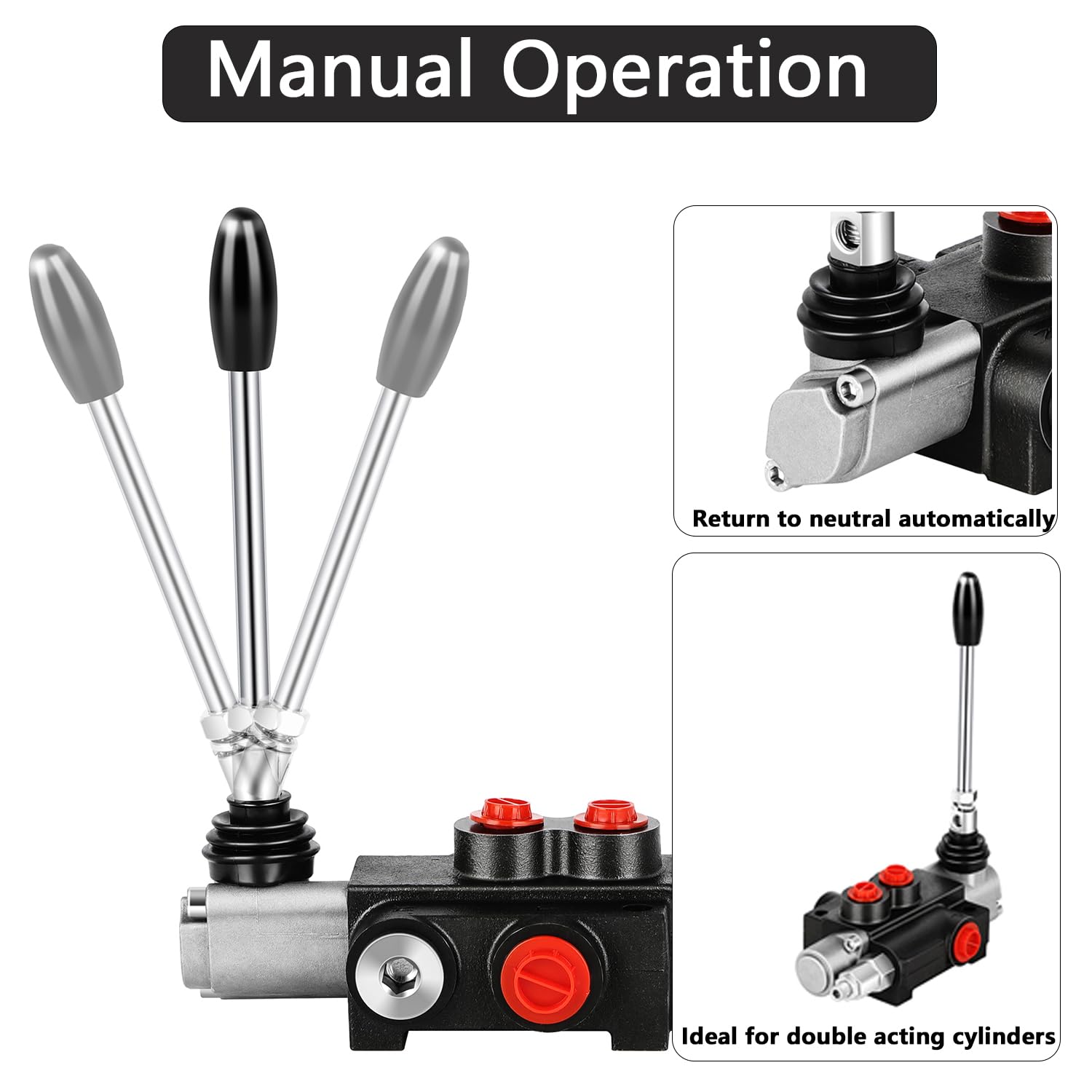 Mua Hydraulic Flow Control Valve 1 Spool 11 GPM Log Splitter Valves W ...