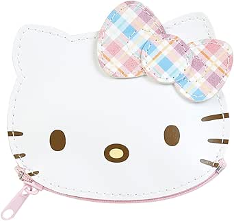 Hello Kitty Checkered Coin Purse | IUCN Water