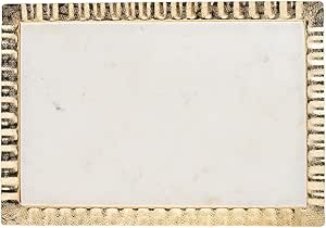 Amazon.com: Godinger Marble Serving Tray for Appetizers Desserts Hors D ...