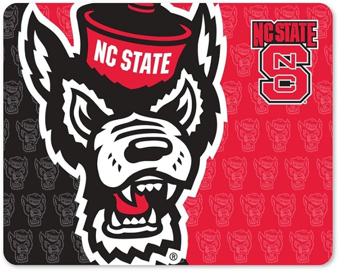 NCAA North Carolina State Wolfpack Tuffy The Wolf Mascot Full Color ...