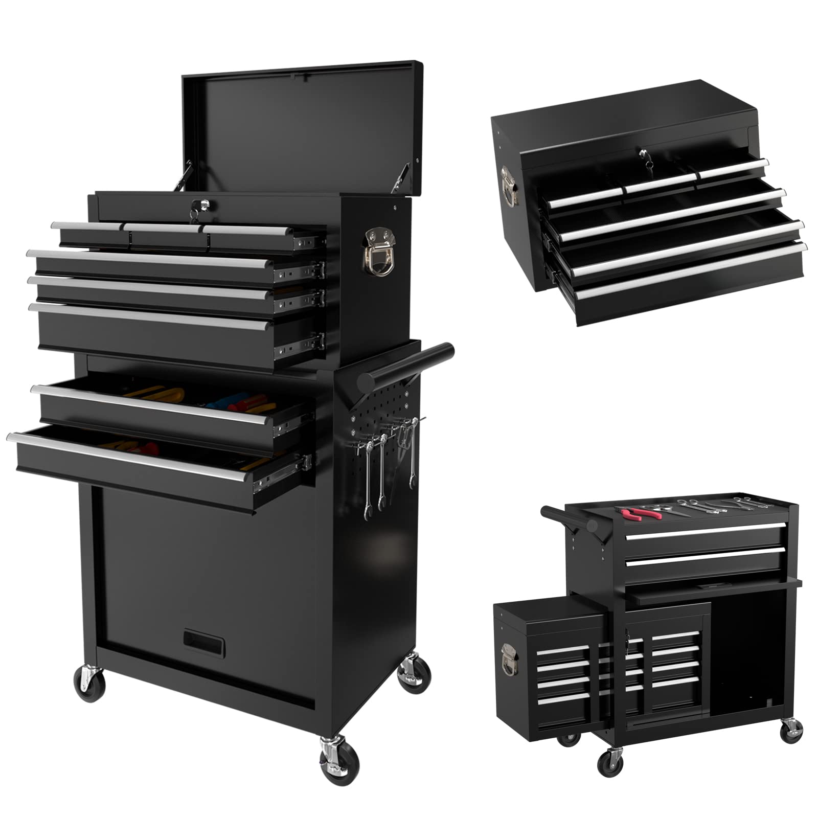 Mua Go Beyond 8-Drawer Tool Chest with Wheels, Tool Storage Cabinet and ...
