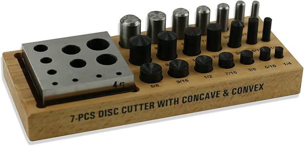 Amazon.com: Metal Disc Cutter For Crafts and Jewelry Making - Flat ...