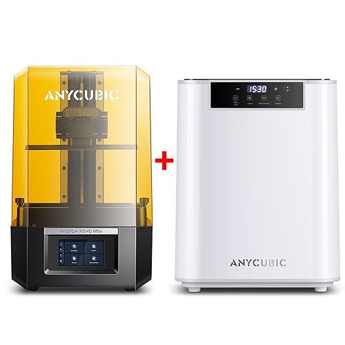 ANYCUBIC Photon Mono M5s and Wash & Cure Max, Resin 3D Printer Bundle ...