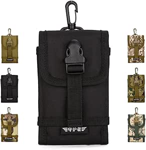 Amazon.com: Tactical Smartphone Holster, Army Molle Bag Military Pouch ...