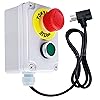 mxuteuk 120V 10A Magnetic Switch Table Saw Safety Switch Power Tool ...