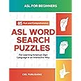 ASL Book for Beginners: 85 Fun and Comprehensive ASL Word Search ...
