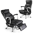 Amazon.com: LEAGOO Automatic Executive Office Chair High-Back Electric ...