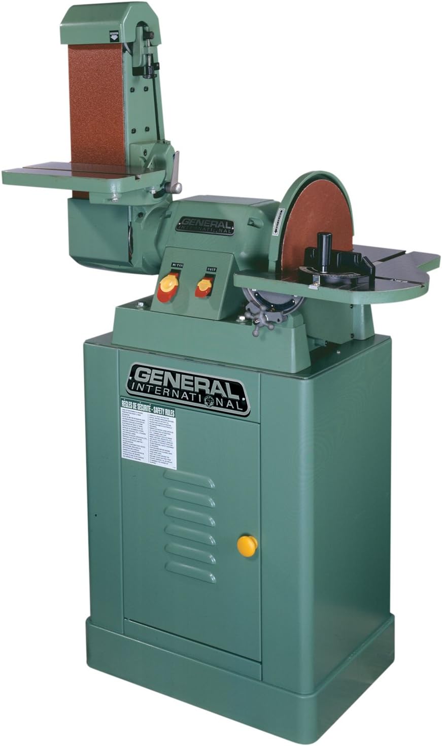 General International 15-035Dcm1 6-Inch By 48-Inch Belt And 12-Inch ...