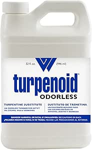 Amazon.com: Weber Odorless Turpenoid, Artist Paint Thinner and Cleaner ...