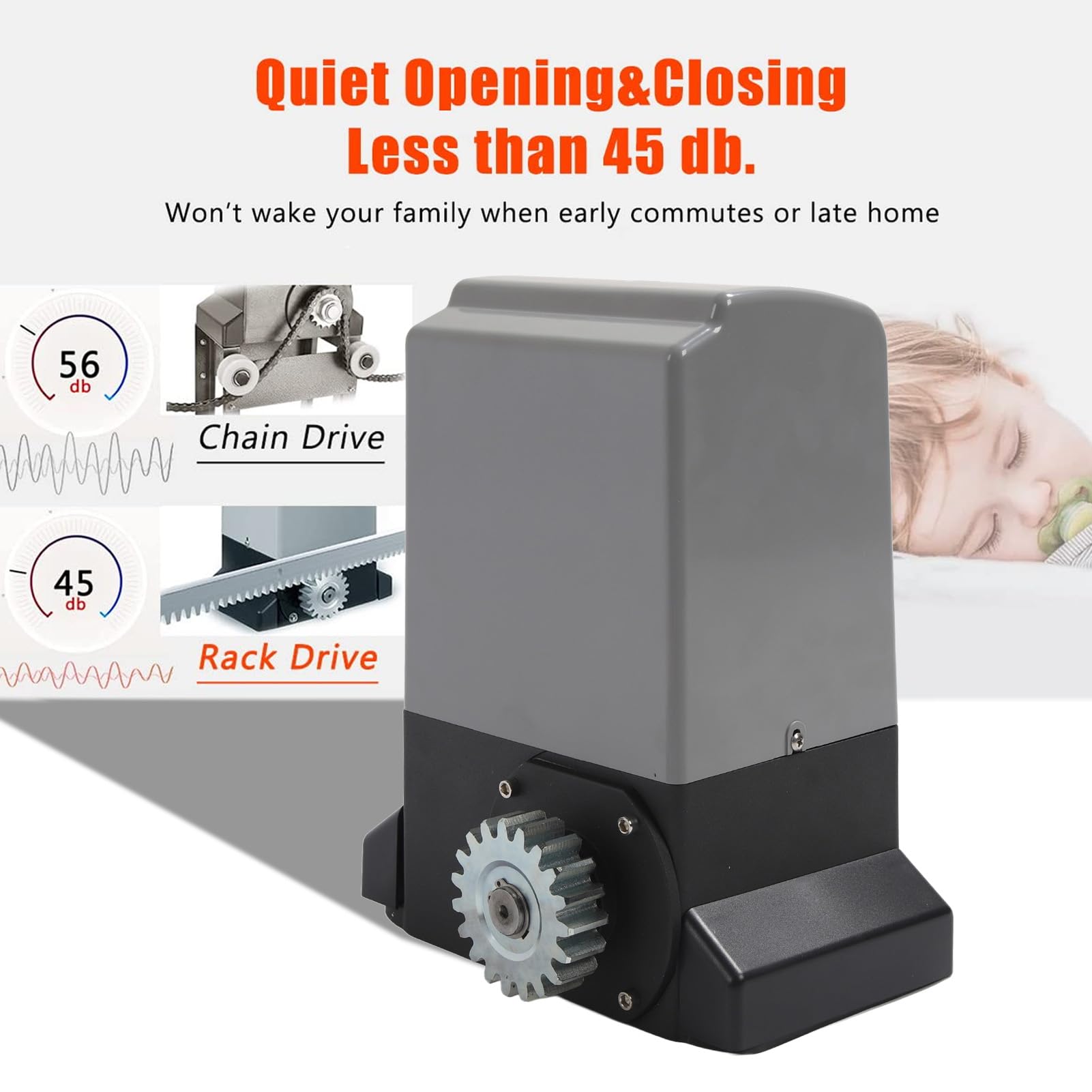 Mua Sliding Gate Opener Electric Automatic Smart Sliding Gate Opener, Electric Slide Gate Motor ...