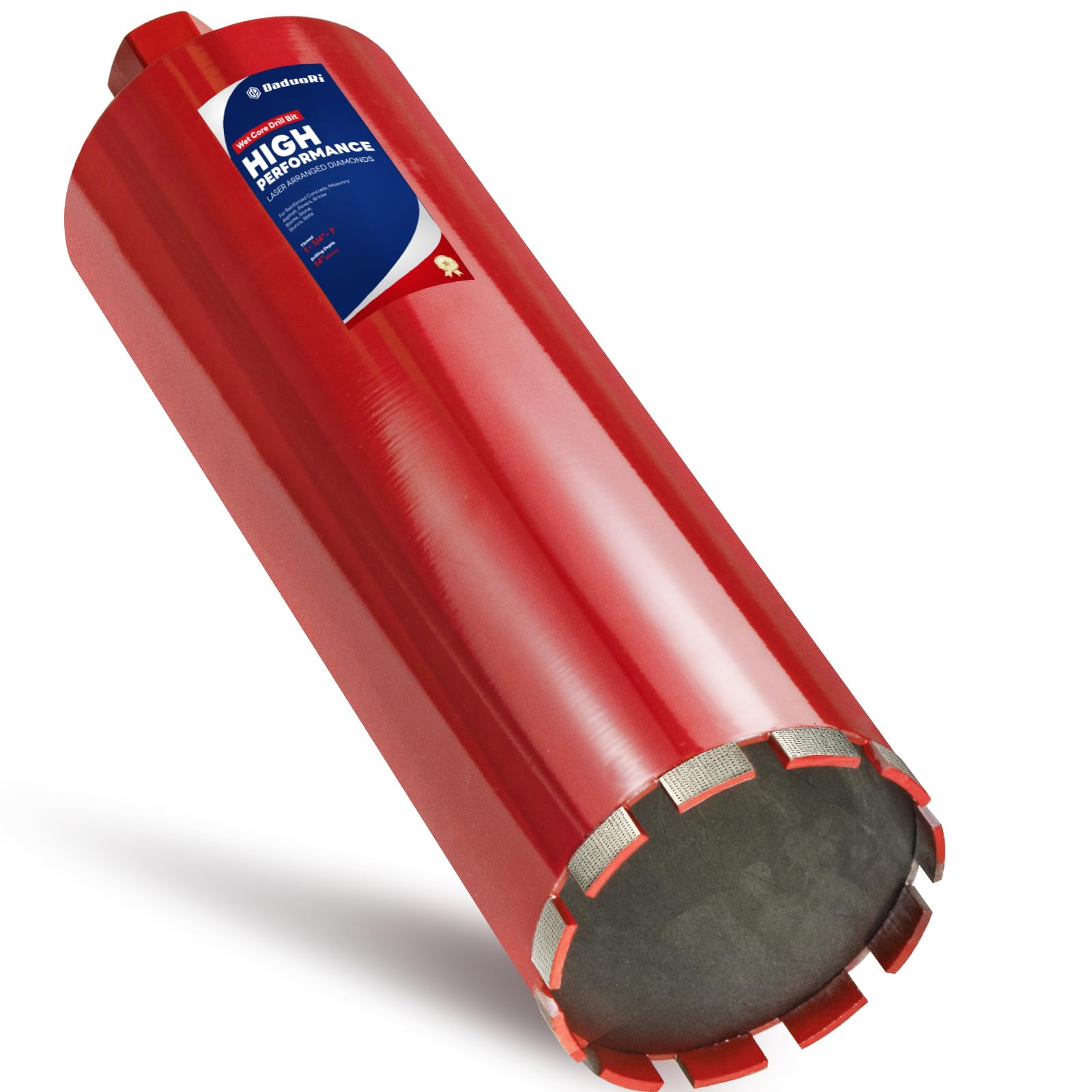 DaduoRi Premium 5" Wet Core Drill Bit for Hard Concrete with High ...