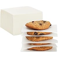 Amazon.com: 1000 Pack of Precut Parchment Paper Sheets, 4x4 Baking ...