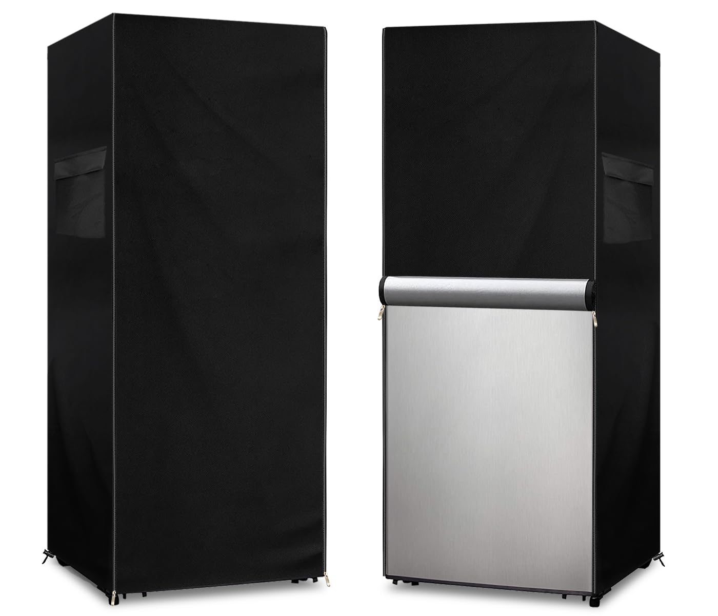 Dalema Outdoor Refrigerator Cover,600D Heavy Duty 100% Waterproof ...
