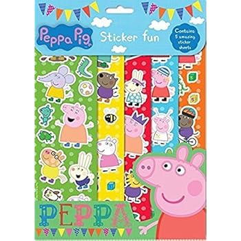 Amazon.com: Stickerland Peppa Pig Stickers - 295 Stickers: Toys & Games