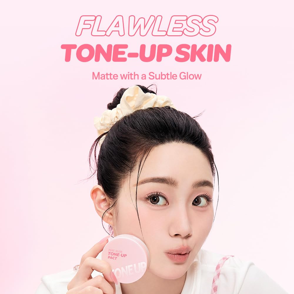 Mua I'M MEME Compact - Tone-up Pact | Korean Pressed Setting Powder for ...
