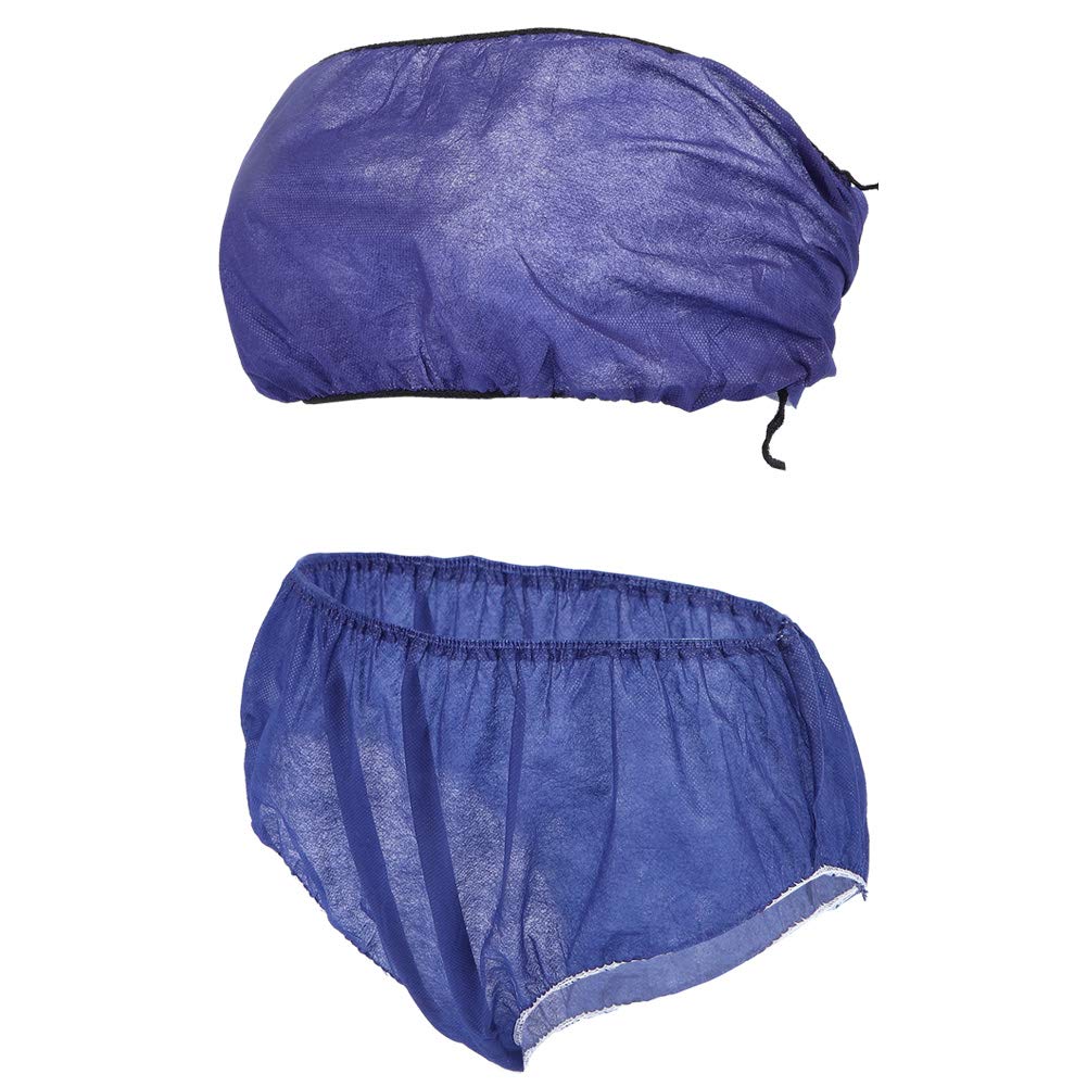 Amazon.com: Disposable Underwear, Disposable Bra Spa Salon Top Garment ...