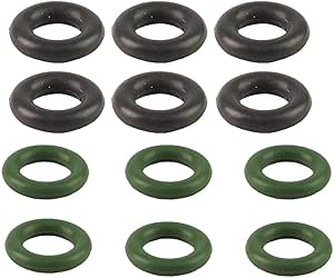 Amazon.com: Bapmic 0149976845 Upper & Lower Fuel Injector Seal/O-Ring ...