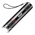 Blukar LED Flashlight Rechargeable, Super Bright Adjustable Focus ...