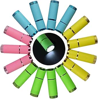 Amazon.com: 15-Pack Kids Flashlights for Boys Camping Glamping Birthday ...