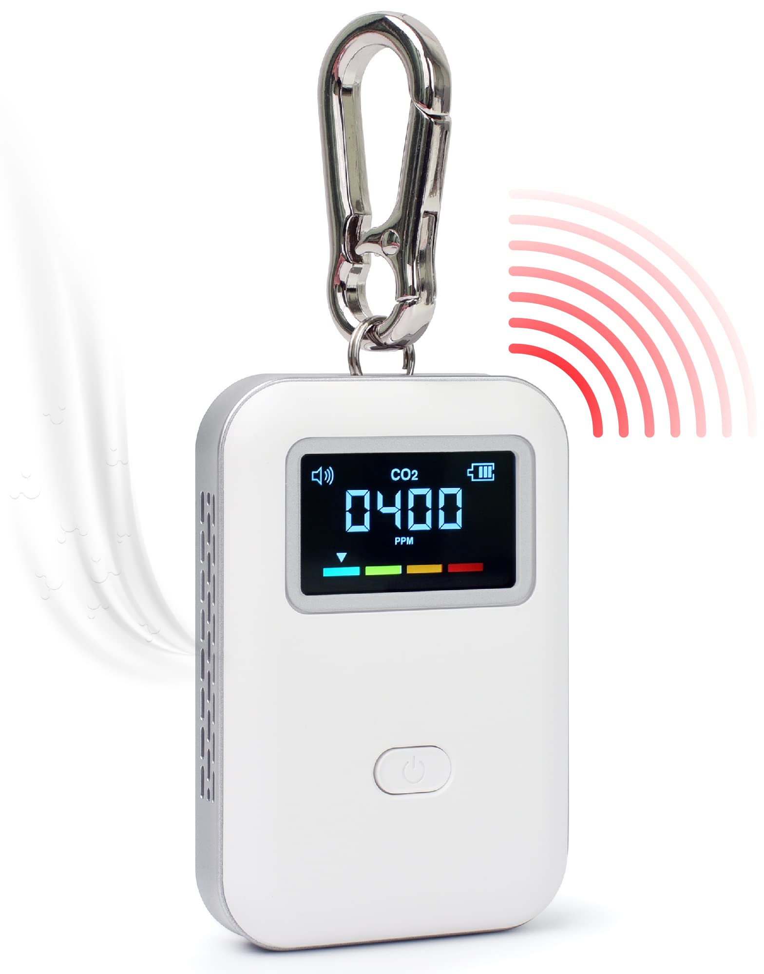 Mua Motteru Mini CO2 Detector with Alarm - Air Quality Monitor, Carbon ...