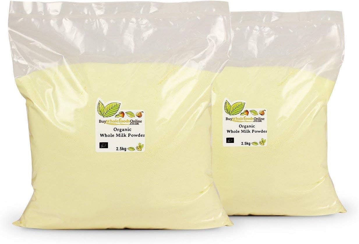 Organic Whole Milk Powder 5kg (Buy Whole Foods Online Ltd.): Amazon.co ...