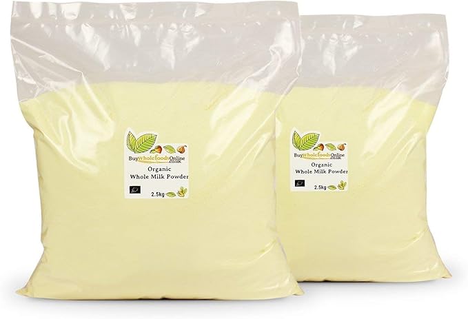Organic Whole Milk Powder 5kg (Buy Whole Foods Online Ltd.): Amazon.co ...