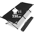 Amazon.com: YSSOA Folding Camping Cot with Storage Bag for Adults, Portable and Lightweight ...