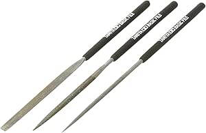 Amazon.com: TAM74104 Tamiya Tools - Basic File Set - Smooth Double-Cut ...