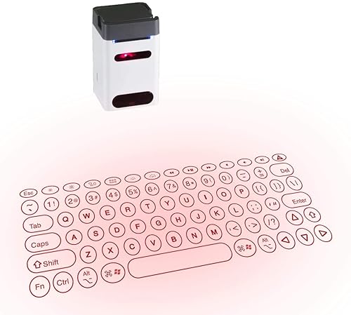 Serafim Keybo - Laser Keyboard Projector, Bluetooth Virtual Keyboard ...