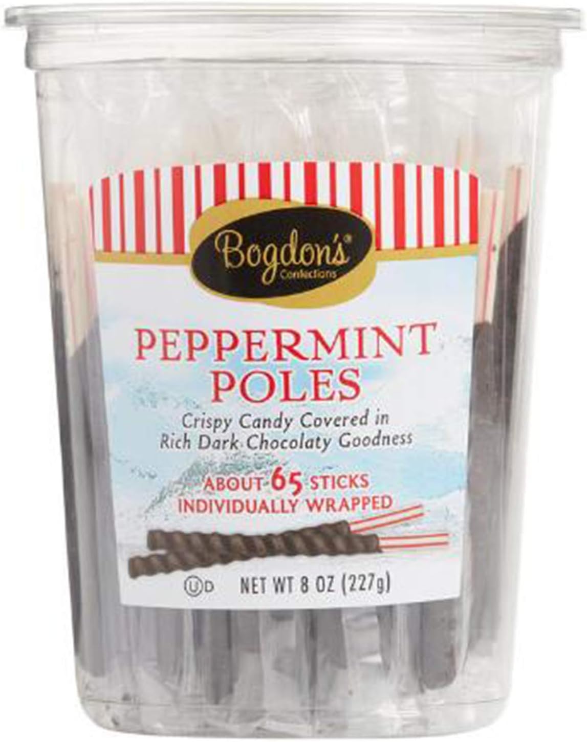 Bogdon's Old Fashioned Peppermint Sticks Tub 8 oz cada uno – Gourmet ...