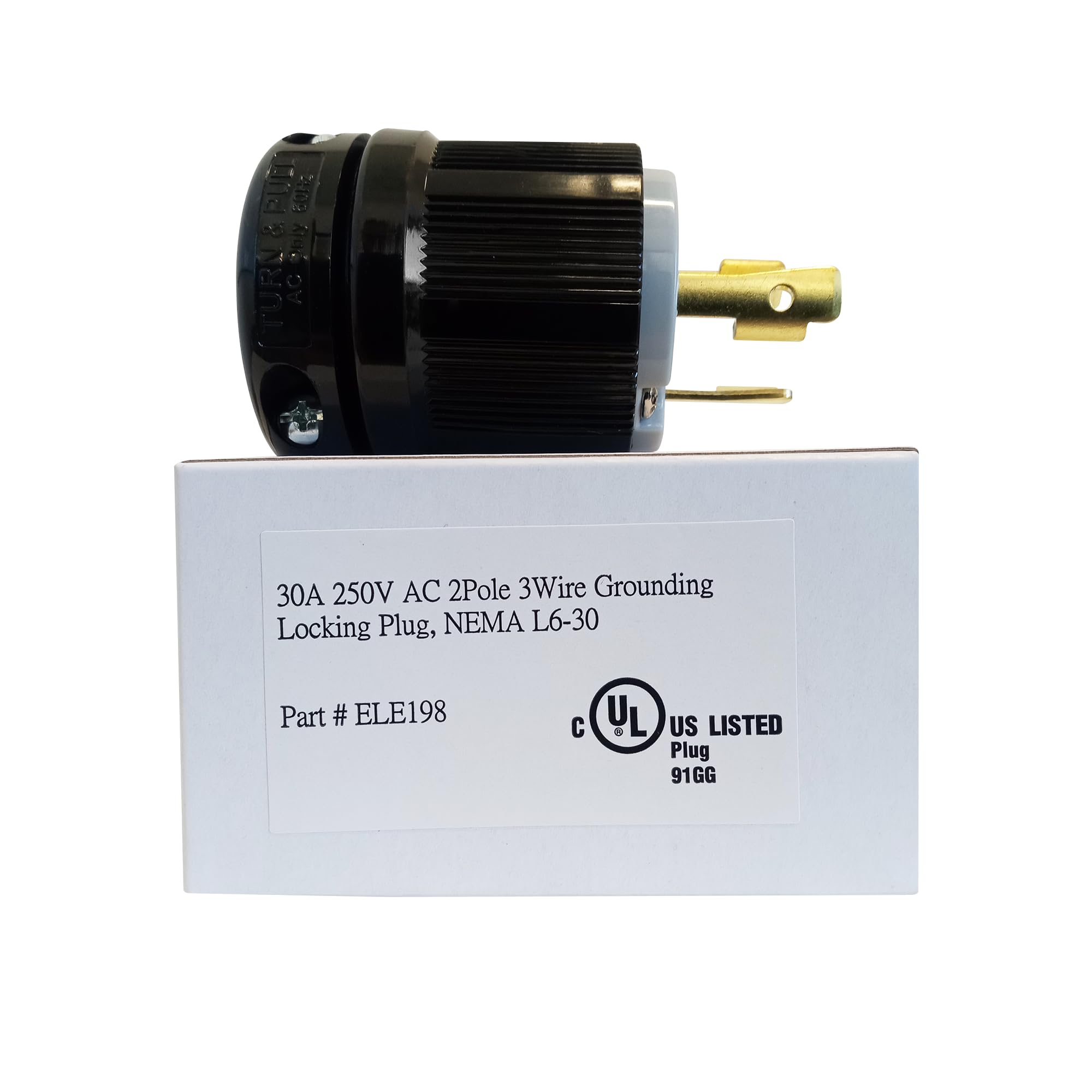 OCS Parts NEMA L6-30 Locking Plug And Flanged Outlet Set | 250V - 30A ...