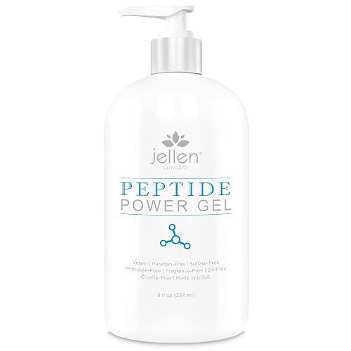 Jellen Conductive Peptide Power Facial Gel For Microcurrent, Ultrasonic ...