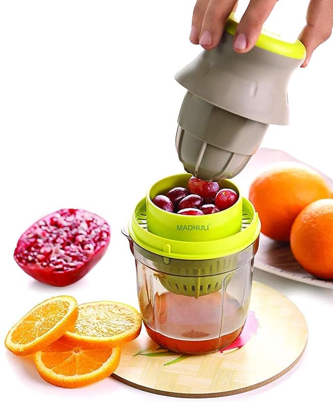 Buy Madhuli Prokitchen 2 In 1 Hand Juicer, Multi Utility Hand Press ...