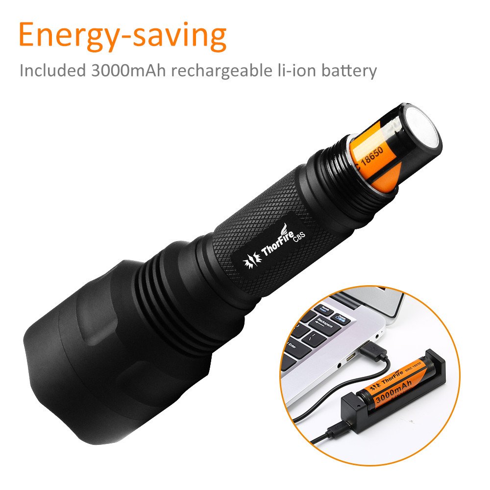 ThorFire Upgraded C8s LED flashlight - LED Flashlights – General Info ...